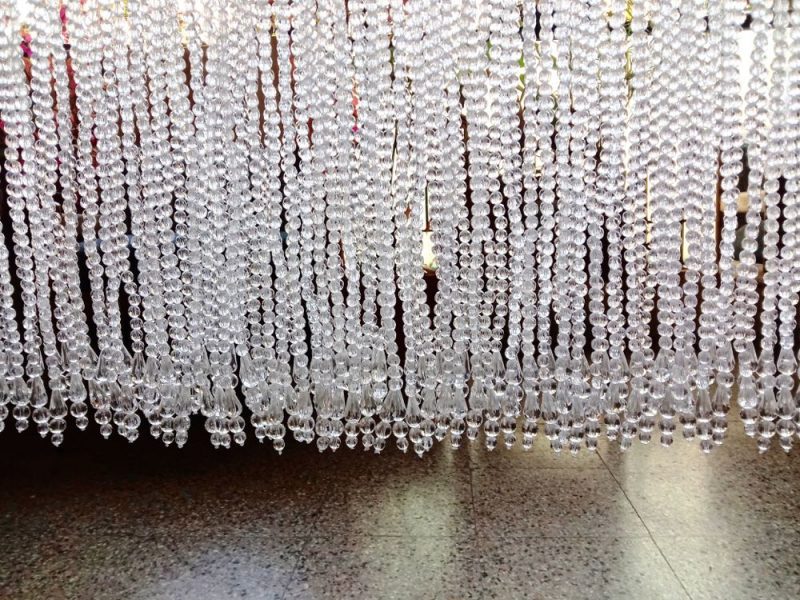 Best Beaded Room Partition - NEW YORK Glittering Transparent Crystal ...