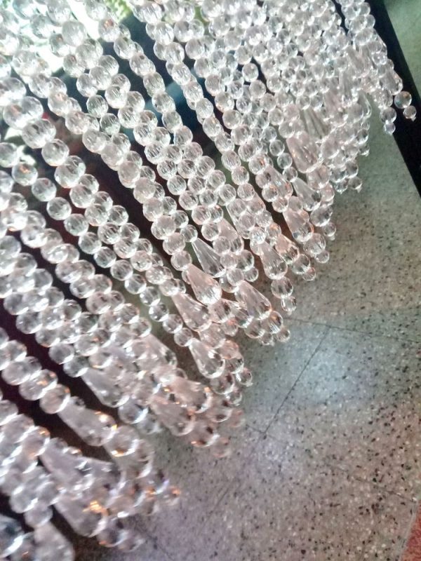 Best Beaded Room Partition - NEW YORK Glittering Transparent Crystal ...