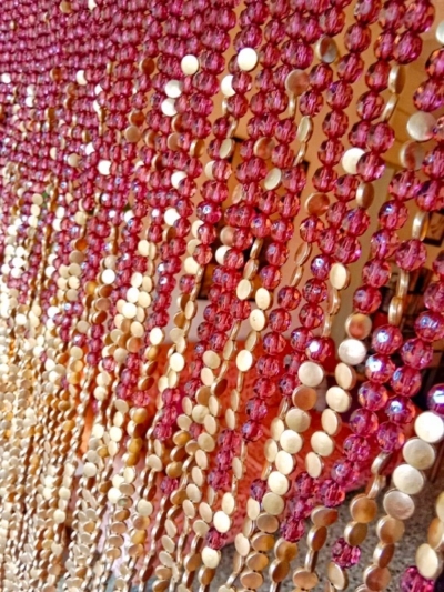 Living Room Bead Curtains Interior Design - Memories Of A Butterfly